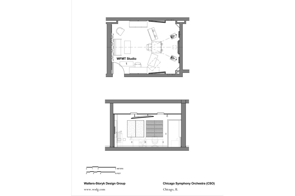 Chicago Symphony Orchestra Control Room - WSDG